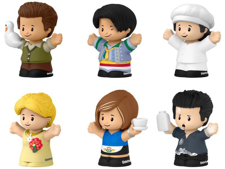 Mini Figura Friends Little People Collector Friend - Mattel 6 Unidades ...
