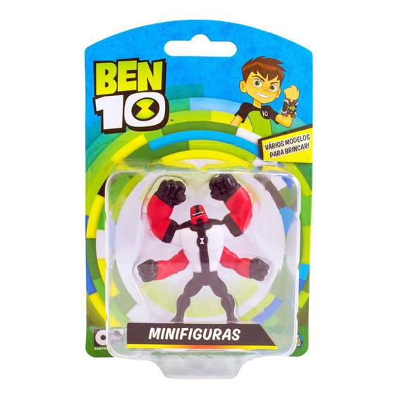 Mini Figuras Ben 10 - Boneco Quatro Braços - Original Sunny - Playmates ...