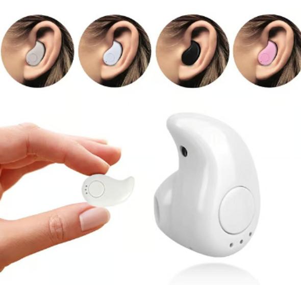 Mini Fone De Ouvido Sem Fio Bluetooth Ponto Eletrônico 1 Und - Gn - SHR ...