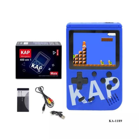 Mini Game Portátil KAP 400 Games in 1 - Genérico - Minigame - Magazine Luiza