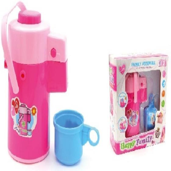 Mini garrafa termica infantil brinquedo didatico para cha cafe cozinha ...