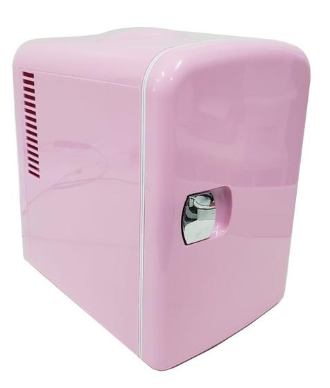 Mini Geladeira Portátil Rosa 4 Litros Trivolt 110/220/12V - KX3 ...