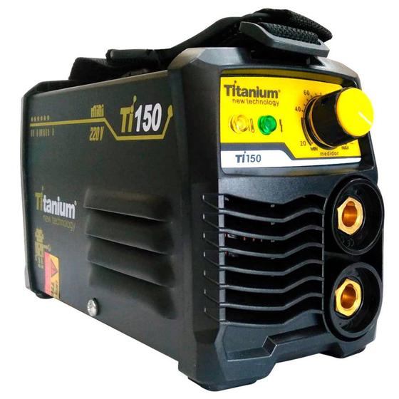 Mini Inversora De Solda Ti-150 Eletrodo Mma Titanium 220v - Máquina de ...