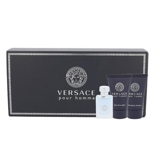 Mini Kit Presente Versace Pour Homme Eau de Toilette - 3 Unidades (5ml ...