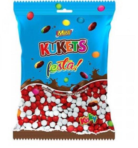 Mini Kukets Chocolate 500g Estilo Disquete M&m Escolher Cor - Kuky ...