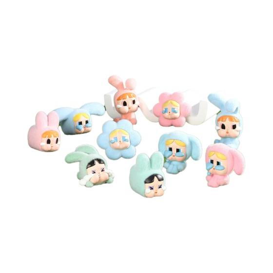 Mini Labubu Série Desenho Animado Reunindo Boneca Fofa Pingente Diy ...