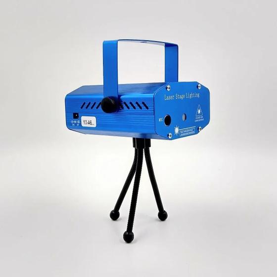 Mini Laser Projetor Led Holográfico Stage Lighting + Fonte - Rohs ...