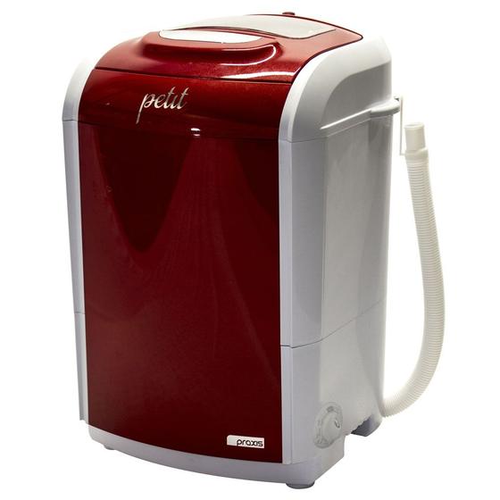Mini Lavadora De Roupas Petit Vermelha 220v - Praxis - Mini Máquina de ...