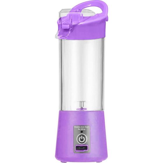 Mini Liquidificador Portátil 2 Lâminas Potente Usb Sem Fio - DTL ...