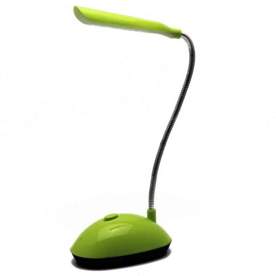 Mini Luminária Led De Mesa Articulável A Pilha - PL Comércio - Abajur ...