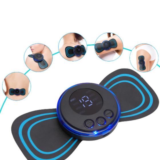 Mini Massageador Muscular Portátil Recarregável Sem Fio Pes ...