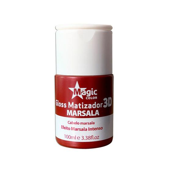 Mini matizador magic color - efeito marsala intenso - Matizador ...
