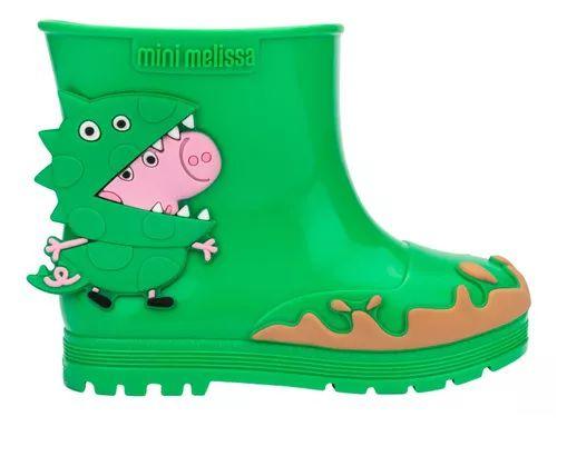 Mini Melissa Welly + Peppa Pig Galocha 35893 Original - Galocha ...