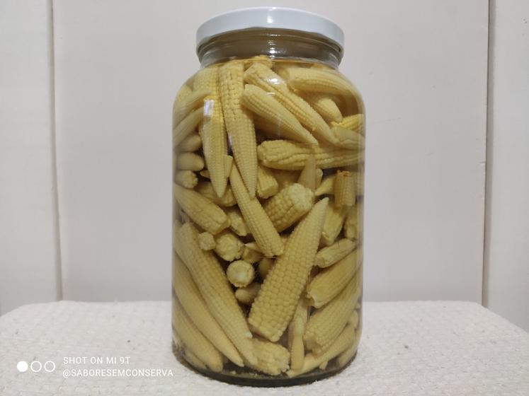 Mini Milho inteiro em conserva - Sabores em Conserva - Milho em ...