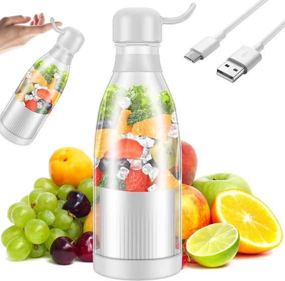 Mini Mixer Liquidificador Portátil Suco Milk Shake USB 420ml - Online ...
