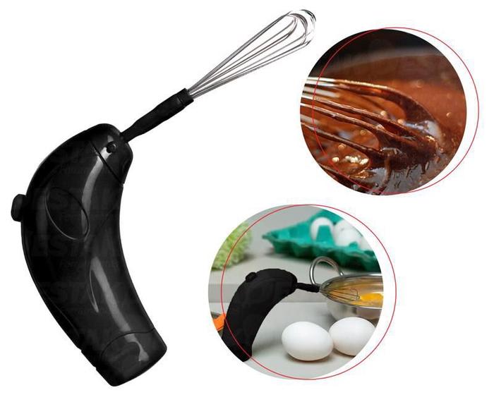 Mini mixer misturador fue elétrico batedor inox omelete ovos portátil ...