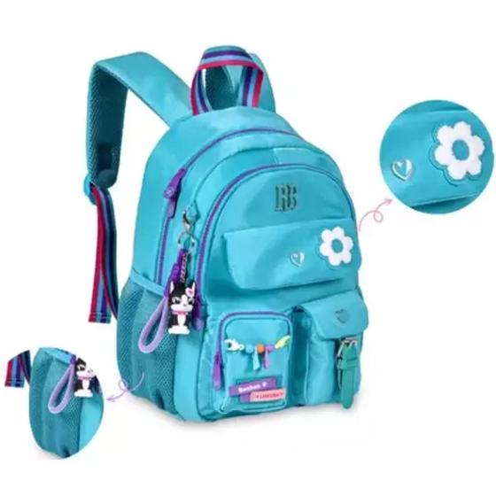 Mini Mochila Escolar Rebecca Bonbon Original Juvenil Clio RB24104 ...