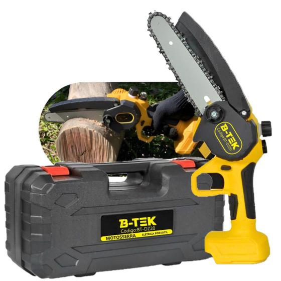 Mini Motosserra Elétrica Portátil Bateria 48v 6 Polegadas - Bmax ...
