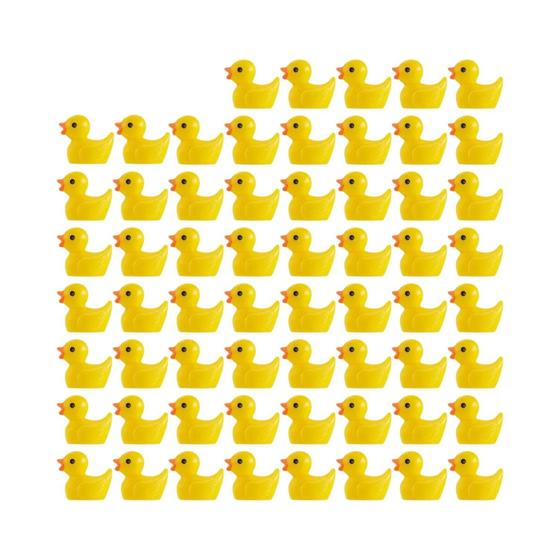 Mini Patos De Resina 100 200Pc Conjunto Pequenos Patos Figuras Em ...