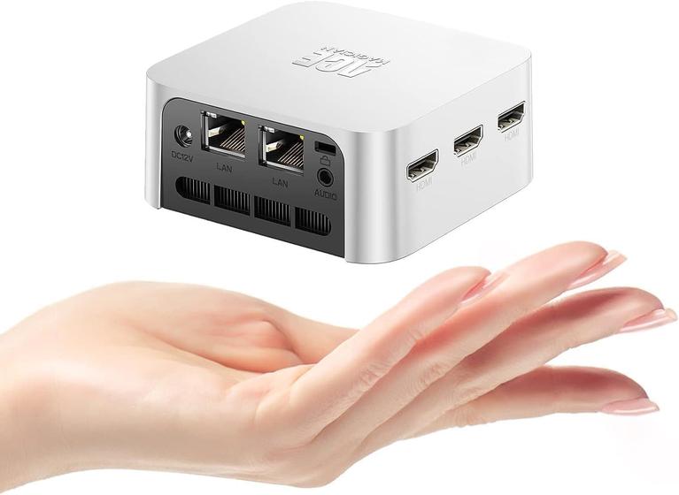 Mini PC ACEMAGICIAN T8PLUS N100 de 12ª geração 16 GB 512 GB SSD 4K UHD ...