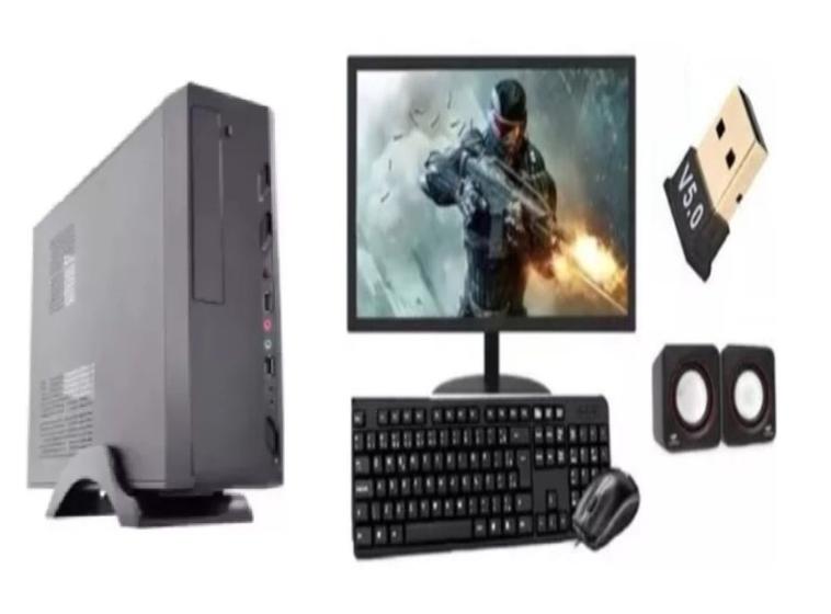 Mini pc gamer Intel I7 16gb Ram Ssd 1tb Monitor 21 Pl.vid 4gb w11 - Kit ...