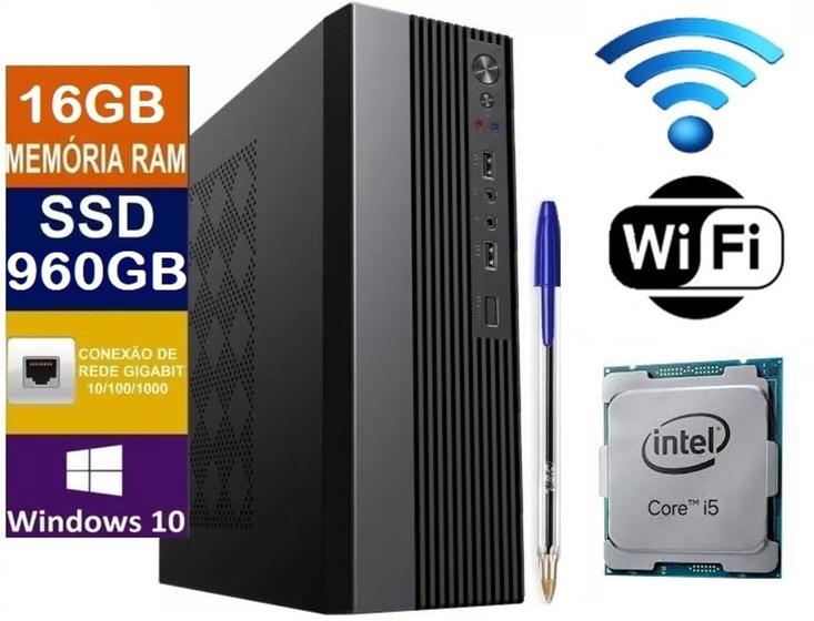 Mini Pc slim Cpu Desktop Intel Core I5 / 16gb Ram/ Ssd 960gb /wifi ...
