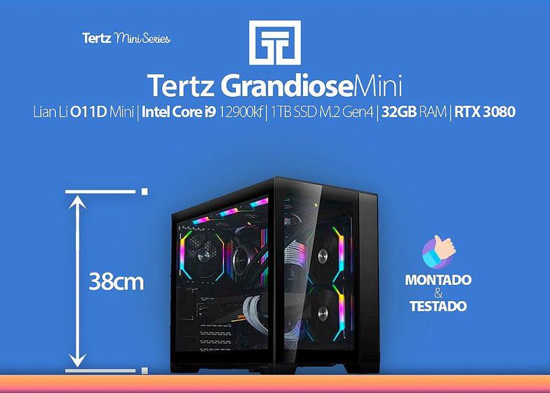Mini PC TERTZ GrandioseMini - RTX 3080, i9 12900k, 1TB, 32GB - CPU ...