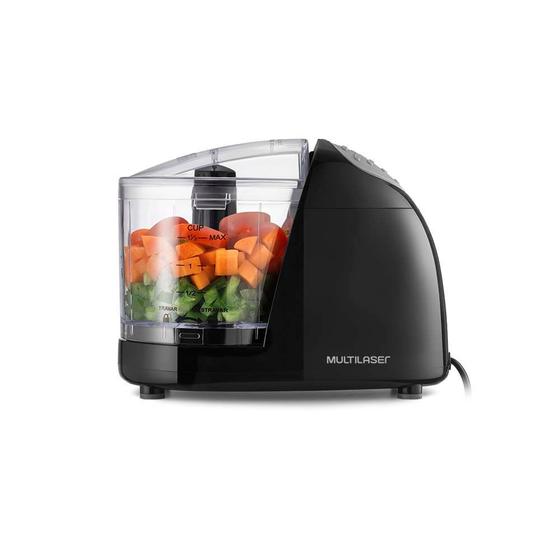 Mini Processador Alimentos 350ml Lâmina Aço Inox Triturar Moer Pulsar ...