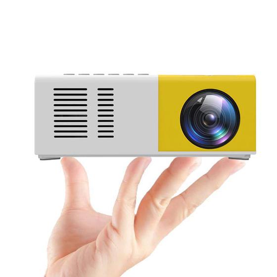 Mini Projetor Led Portátil Full Hd 600 Lumens Usb Av Yg300 - Hamy - Projetor - Magazine Luiza