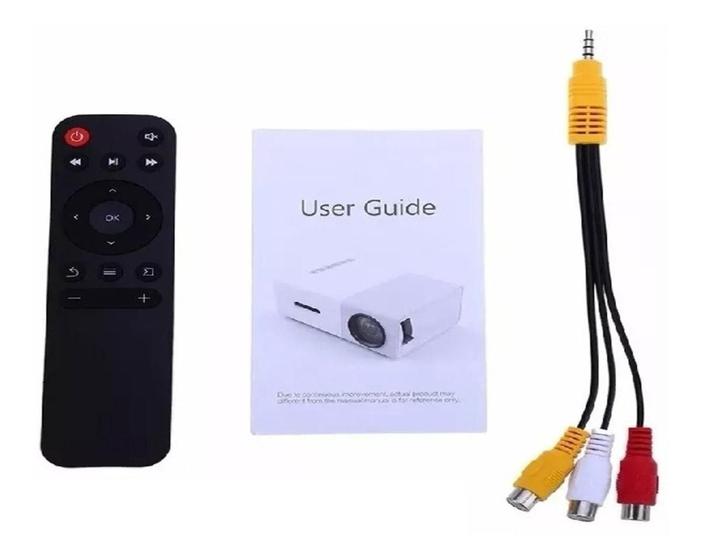 Mini Projetor Portátil Full Hd Led 600 Lumens Usb Sd Hdmi - Importads - Projetor - Magazine Luiza