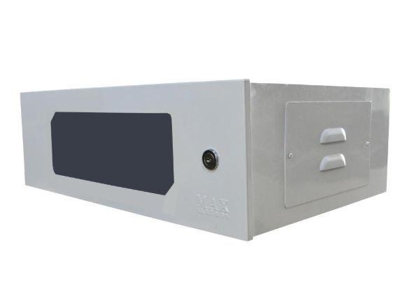 Mini Rack 19" 03U x 350mm Acrílico Branco Max Eletron - Rack Organizador para CFTV - Magazine Luiza