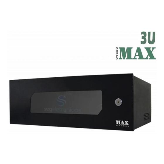 Mini Rack 3U Parede Organizador Cftv Informatica Padrão 19'' - Max ...