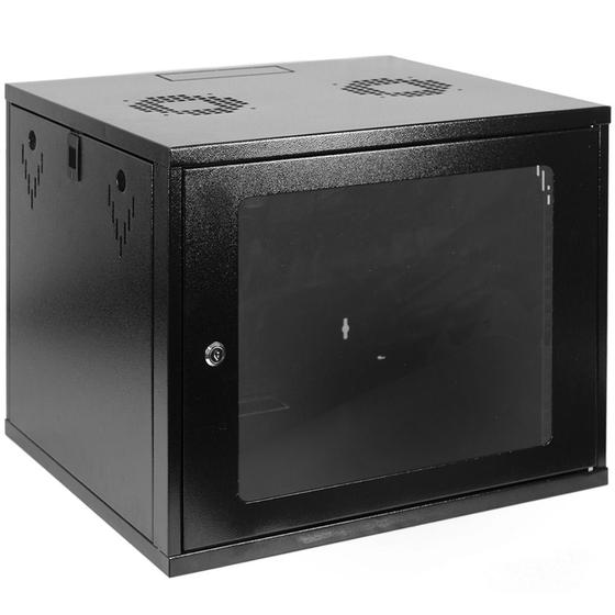 Mini Rack de Parede 12U 19" x 470mm - Pt - SOLUCAO - Rack Organizador ...