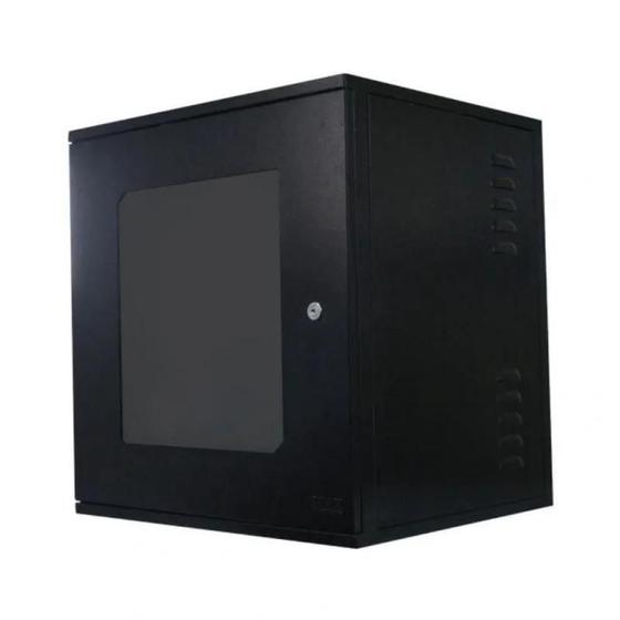 Mini Rack Max Eletron 19 Polegadas 16u x 570 Mm Preto - Rack ...