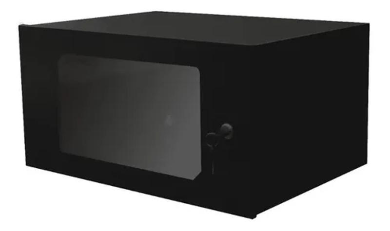 Mini Rack Organizador 5u Acrílica Onix Para Dvr Cftv e Informática ...