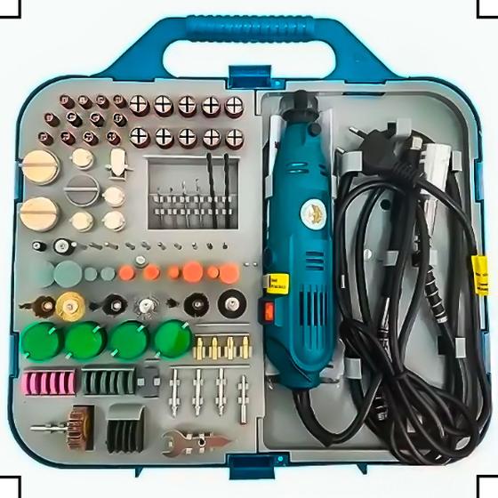 Mini Retifica Profissional 163 peças Multifunções - SH - Outros ...