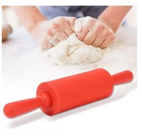 Mini Rolo Silicone Confeitaria Pasta Americana Abrir Massa - Tenha em ...