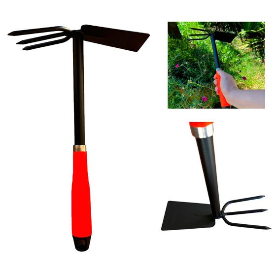 Mini Sacho Duas Pontas Ferramenta Para Jardim - Aço Forte - Baú de ...