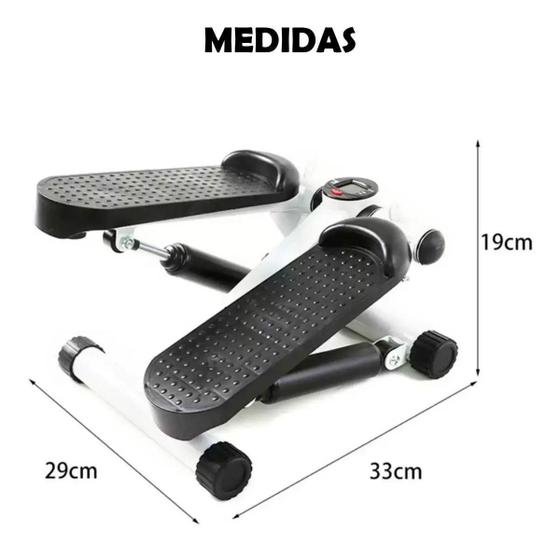 Mini Stepper Simulador De Caminhada Monitor Exercício Lorben - Mini ...