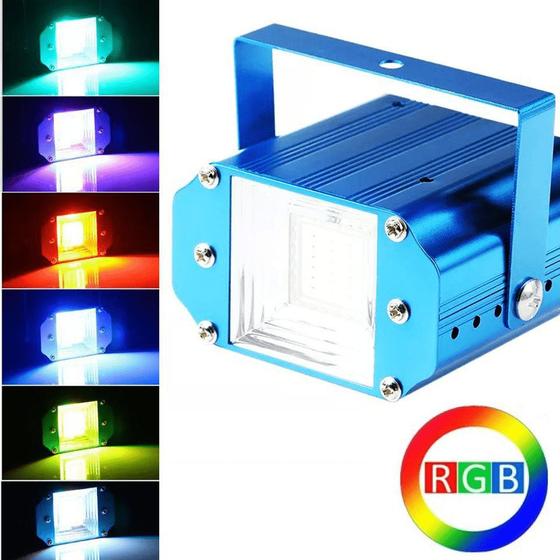 Mini Strobo LED Branco 20W Efeito Flash Estroboscópico Alta Qualidade TB0789 - Lucky - Strobo ...
