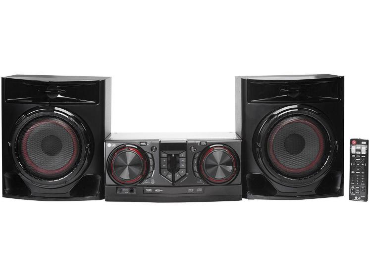 Mini System LG CJ44 X Boom Bluetooh USB MP3 CD Player 440W Karaokê ...