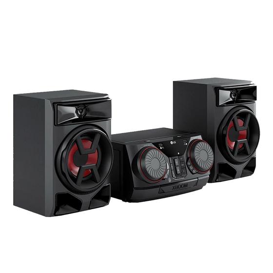 Mini System LG XBOOM CK43N Multi Bluetooth Rádio FM - 220W RMS - Mini ...
