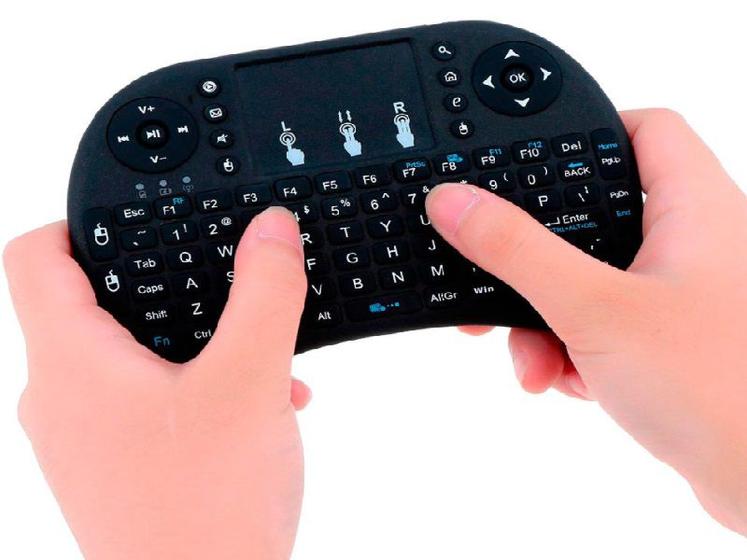 Mini Teclado Keyboard Compatível TV , PC, Smart TV - SEF ELETRO ...