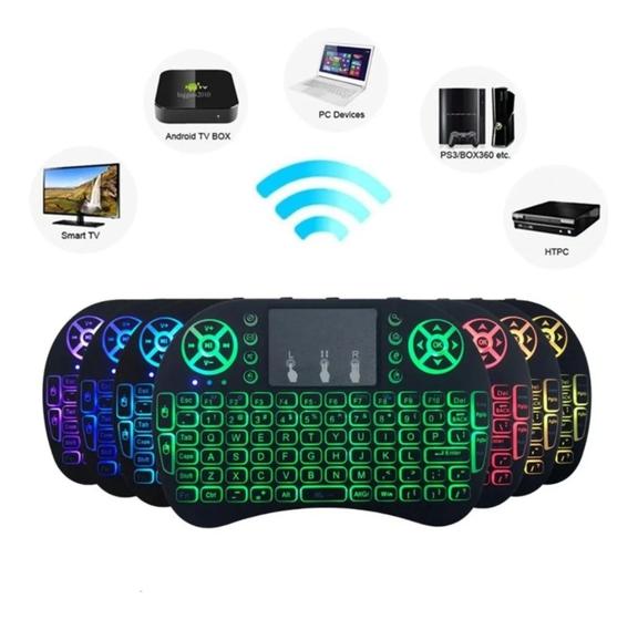 Mini teclado LED 3 em 1 Controle e Mouse - LELONG - Kit Teclado e Mouse ...