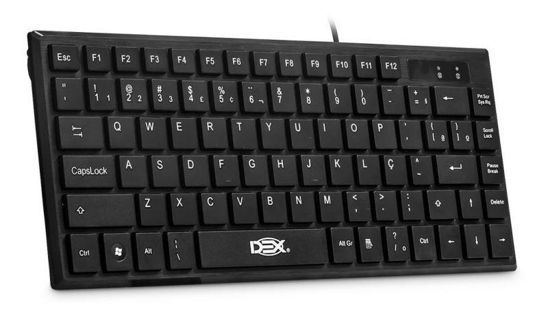 Mini teclado usb ref: ltk-667 - DEX - Teclado - Magazine Luiza
