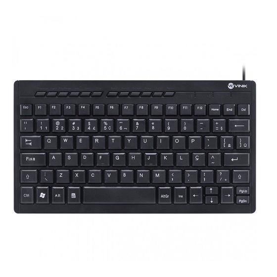 Mini Teclado USB Slim Dynamic Flat Multimidia Para Note e PC DT110 ...