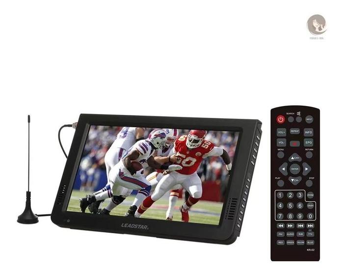 Mini Tv Digital Monitor Portátil 12 Polegadas Hd Hdmi Usb Av - Alinee ...