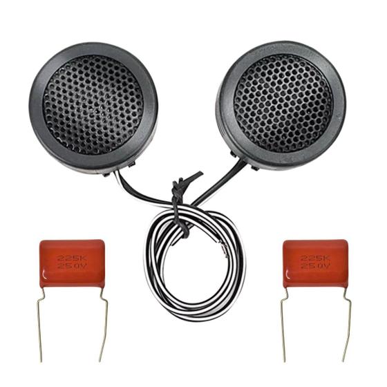 Mini Tweeter Alta Frequência 600w Painel Porta e 2 Capacitores ...