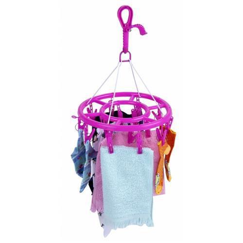 Mini Varal Redondo 16 Prendedores (Sortido) - Mor - Varal - Magazine Luiza