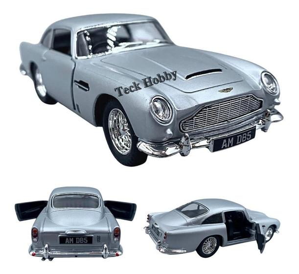 Miniatura Aston Martin Db5 1963 007 Fricção Coleção 1:38- cinza ...